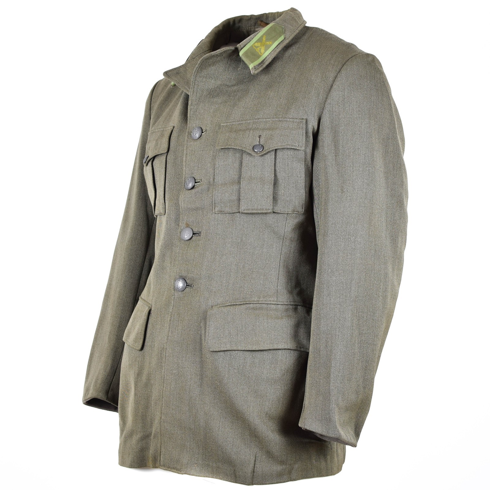 Original Vintage Swedish army wool uniform jacket M39 marines military ...