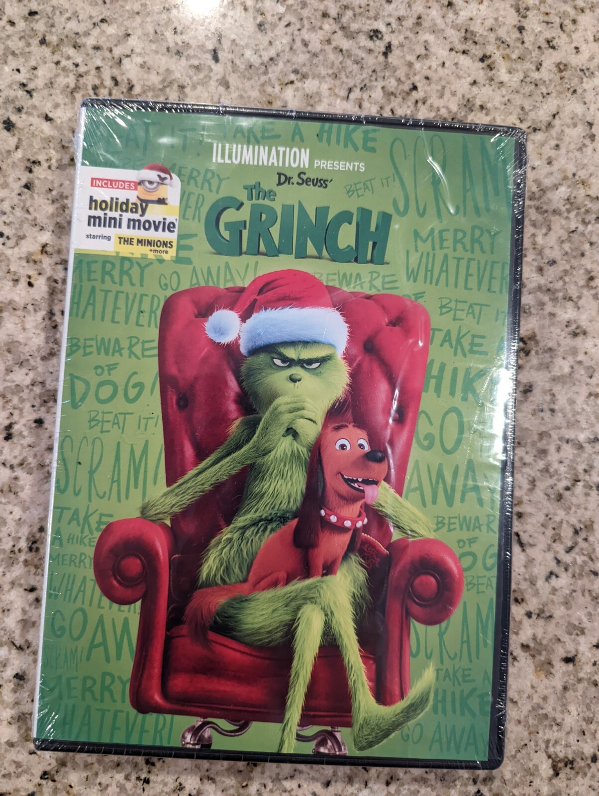 Dr. Seuss' The Grinch DVD Illuminations Comedy Kids Family Christmas ...