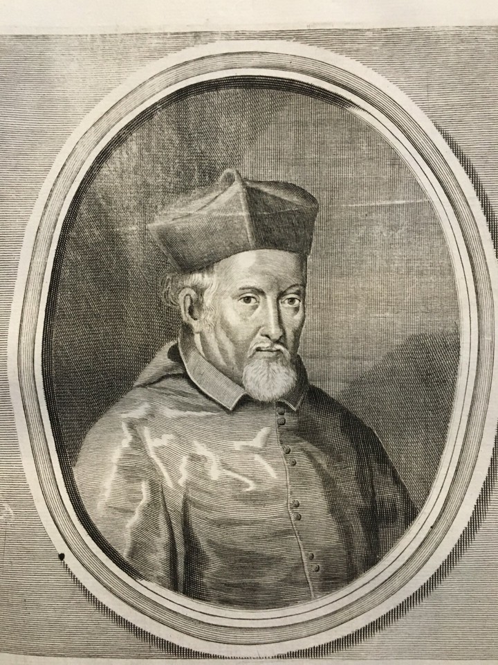 Johann Alexander Böner (1647-1720) Ritratto Cardinale Francesco Nerli ...