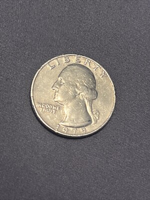 1979 WASHINGTON QUARTER NO MINT MARK ERROR COIN | eBay