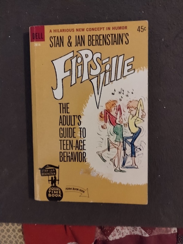 Dell 1st Ed 1966 Stan & Jan Bernstein FLIPS-VILE SQUARES-VILE Cartoon ...