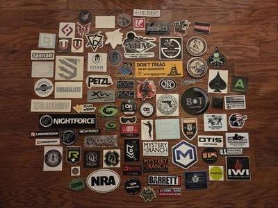 NEW Shot Show Lot of 20 Random Decal Stickers Guns Hunting Patriotism ...