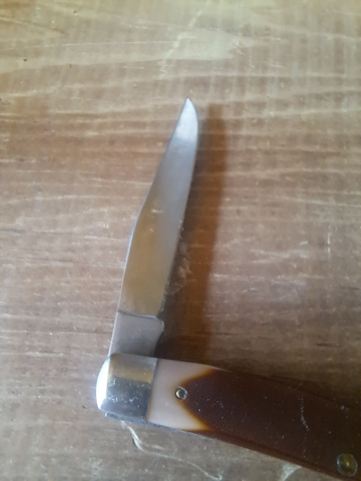 VINTAGE OLD TIMER Schrade 770T Pocket Knife Made USA | eBay