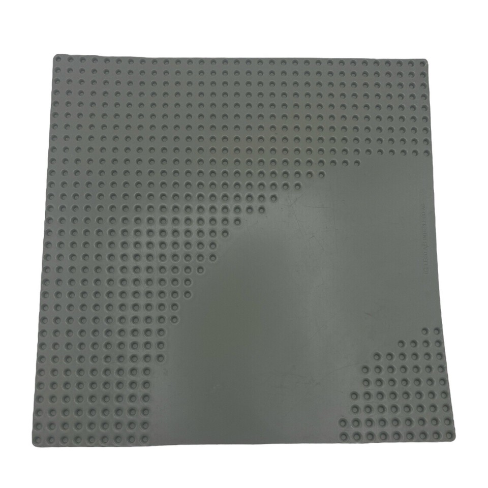 Vintage LEGO Base Plate 32x32 Light Gray Curve Road 10"x10" * READ | eBay
