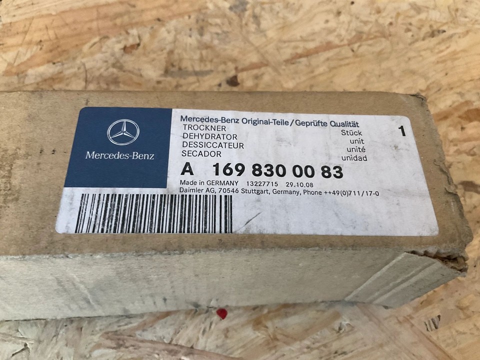Original MERCEDES-BENZ A1698300083 1698300083 Klimaanlage Trockner | eBay