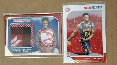 2019-20 Nba Hoops Bruno Fernando Patch And Rc Lot | eBay