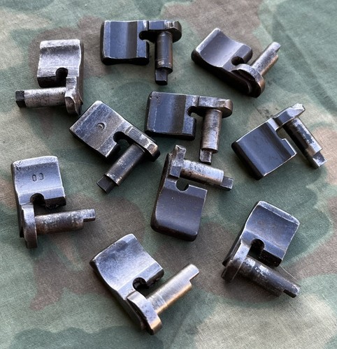 One (1) M98 98 K98 Large Ring Mauser Part Safety Lever Worn Blued ...