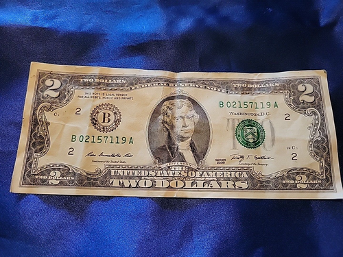 2009 $2 TWO DOLLAR BILL CLEAN AND CRISP | eBay