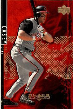 2000 Upper Deck Black Diamond Rookie Edition #86 Sean Casey Baseball ...