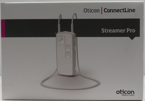 Oticon ConnectLine Streamer Pro 1.3A Wireless Bluetooth Hearing Aid ...