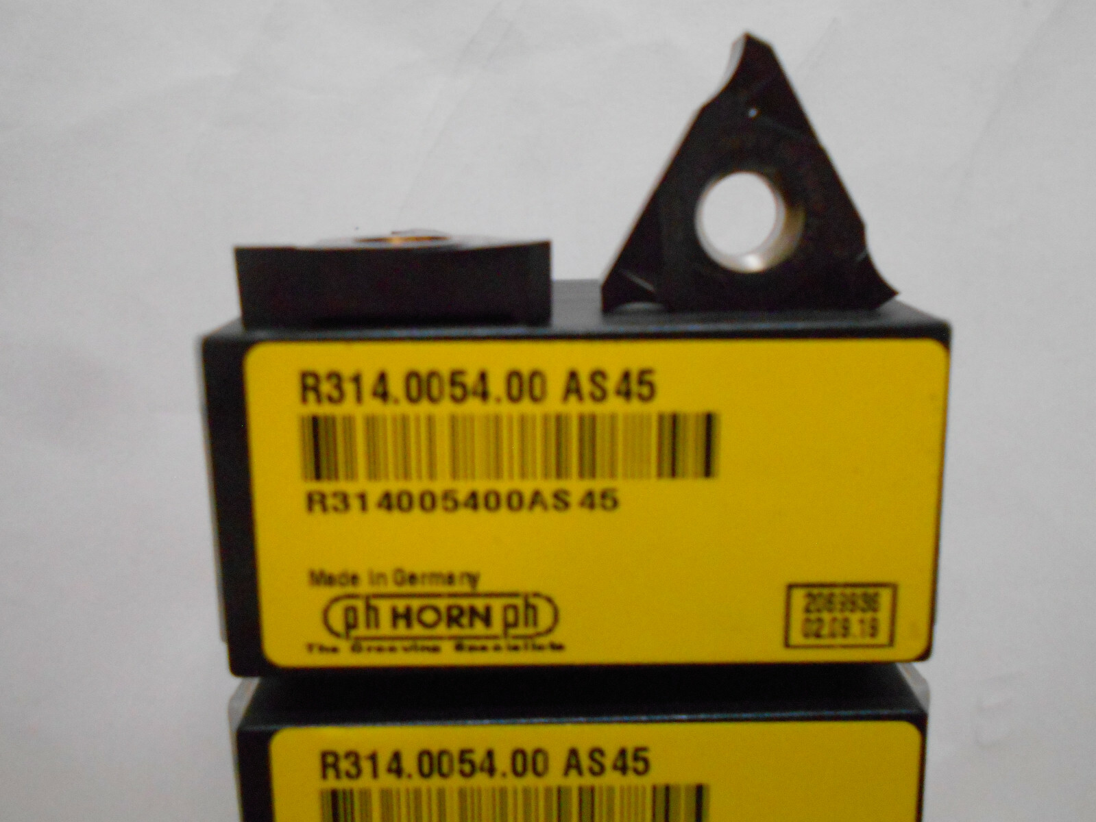 BOX OF 2 HORN MILLING CUTTER SLOTTING R314.0054.00.AS45 CARBIDE INSERTS ...