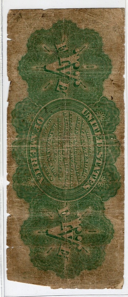 U.S. Large Size $5 Dollar Legal Tender Note Banknote 1862 SEE High ...
