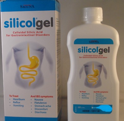 Saguna Silicolgel 2 x 200ml Colloidal Silicic Acid Gastrointestinal ...