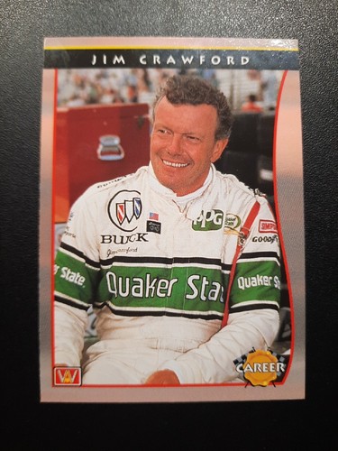 1992 Ppg Indy Car Jim Crawford Trading Card #75 | eBay