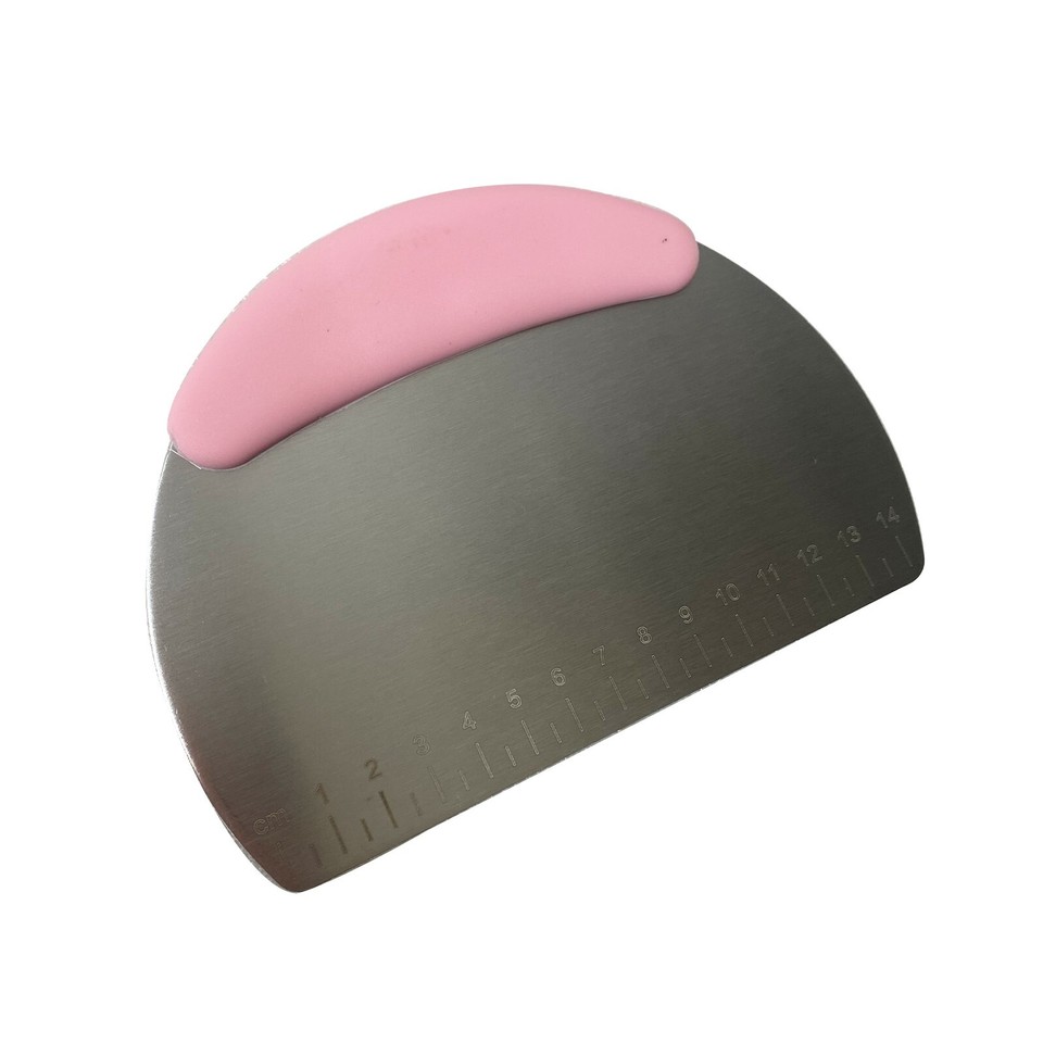 Dough Scraper Cutter,Pastry Pizza Cutter,Stainless Steel Tool with ...