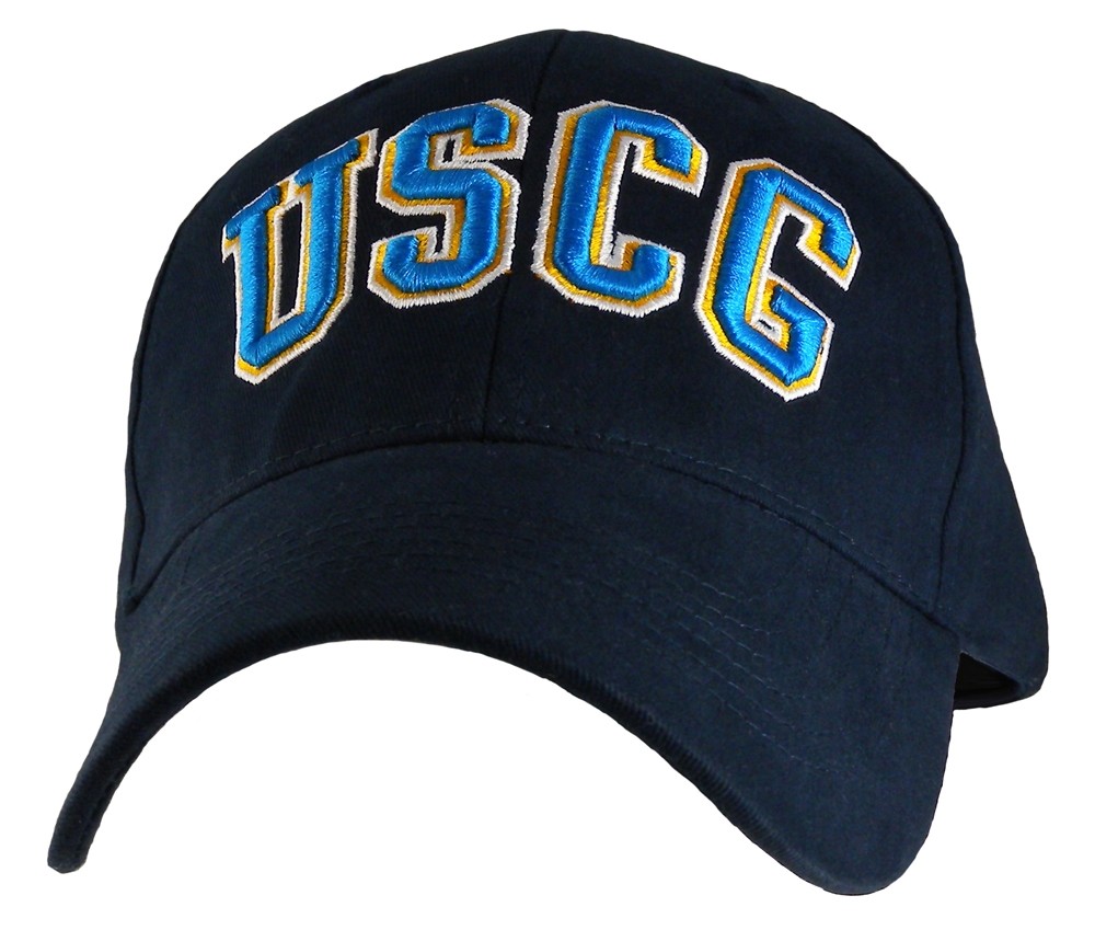 U.S. COAST GUARD USCG TEXT Military Ball Cap | eBay