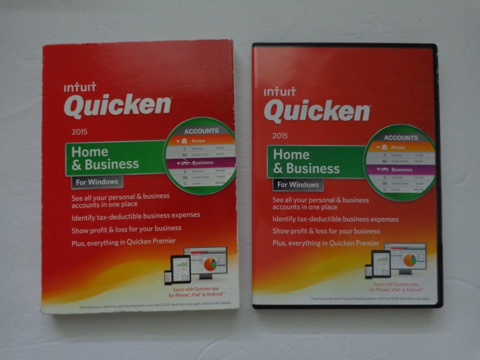 Intuit Quicken Home & Business 2015 for Windows Vista SP1 & Win 7/8/8.1 ...