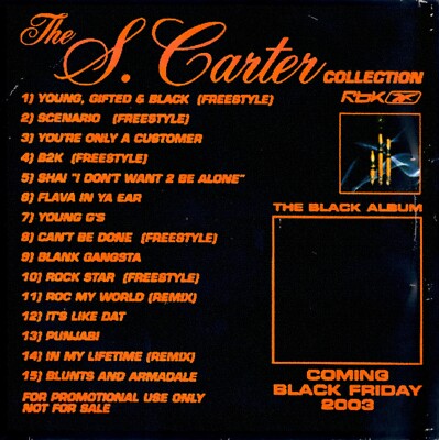 JAY Z - THE S. CARTER COLLECTION - NYC RAP HIP HOP MIXTAPE MIX CD | eBay