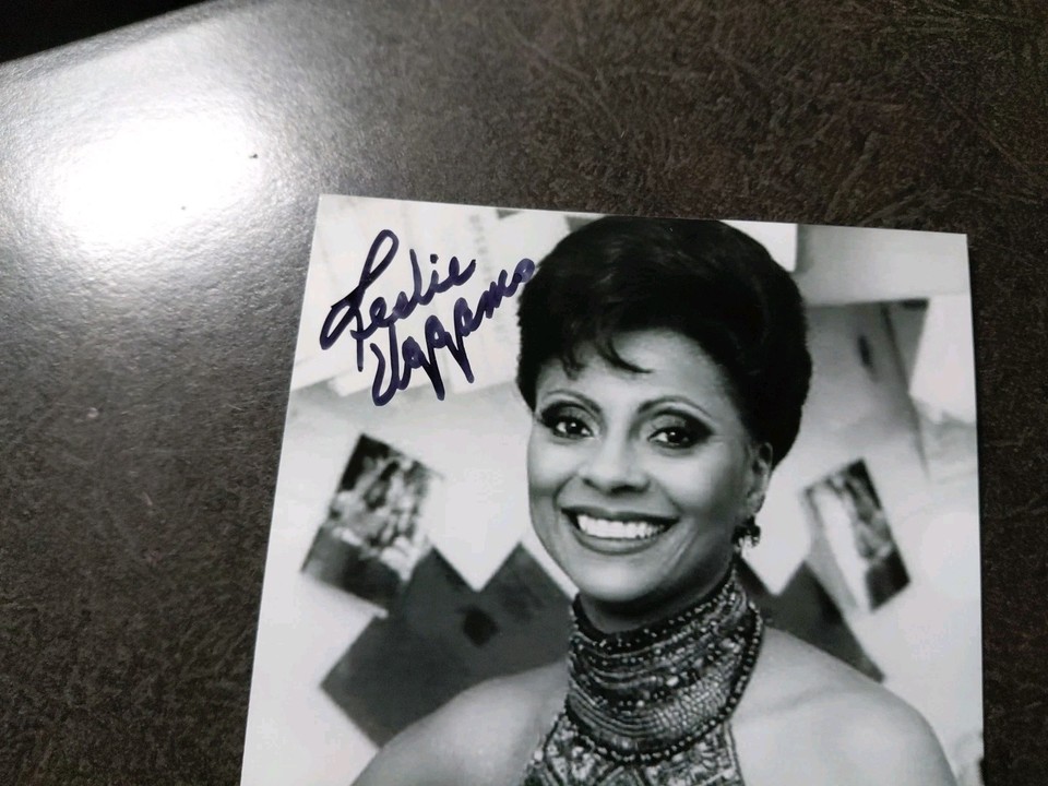 LESLEY UGGAMS Hand Signed Autograph 4X6 Photo -BEAUTIFUL ACTRESS ...