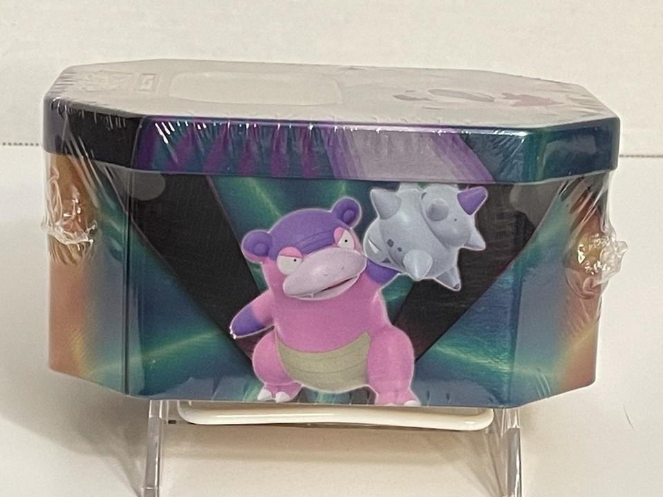 Pokémon Trading Card Game V Force Galarian Slowbro V Tin 2021 Nintendo ...