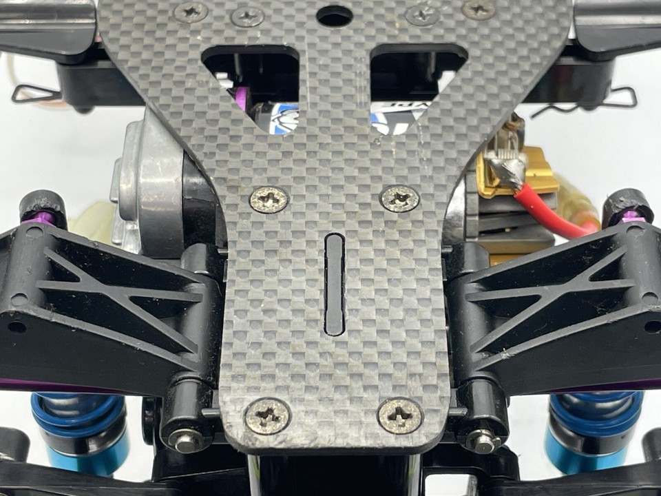 For parts TAMIYA TA03R-S TRF TA-03RS TRF carbon chassis with ESC motor ...