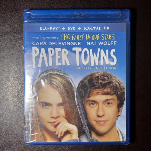 Paper Towns (Blu-ray +DVD, 2015) Cara Delevingne Movie - Buy 2 Get 1 ...