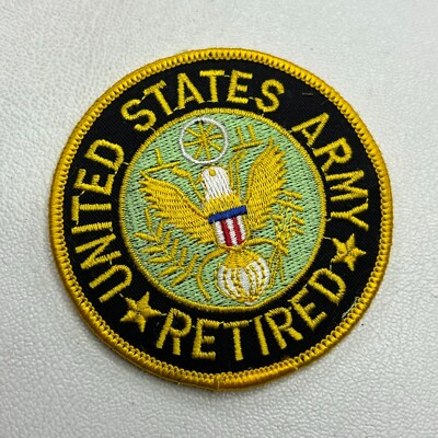 RETIRED United States Army Patch T078 | eBay