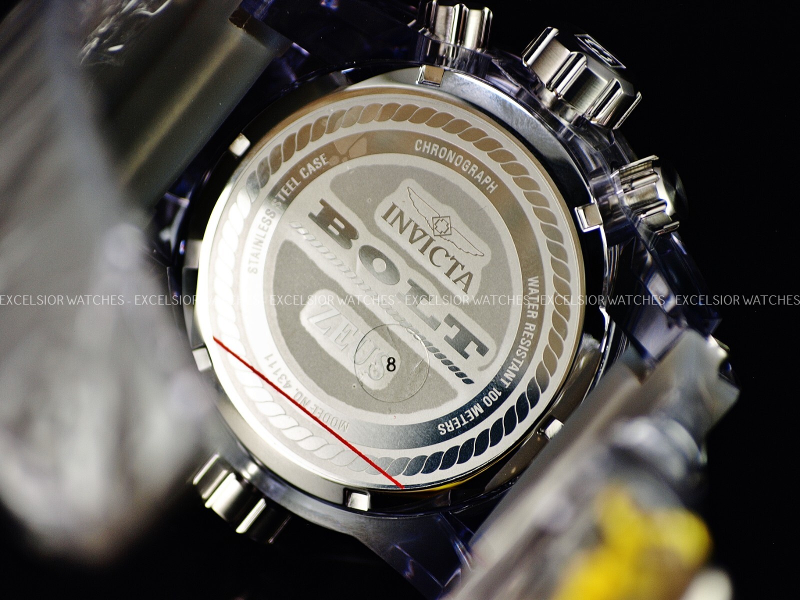 NEW Invicta Men's 52mm Bolt ZEUS MAGNUM SHUTTER Chronograph Gray Silver ...