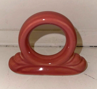 1 Post '86 Rose Fiesta Napkin Holder - Fiestaware - RETIRED COLOR | eBay