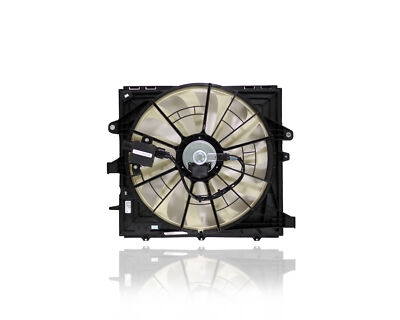 Radiator Condenser Fan For 14-15 CTS 13-15 ATS 2.0/2.5/3.6L W/ Module ...