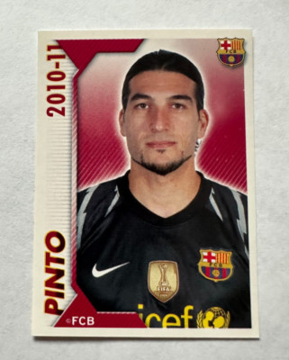 2010-11 Panini Sticker Pinto #20 Fc Barcelona | eBay