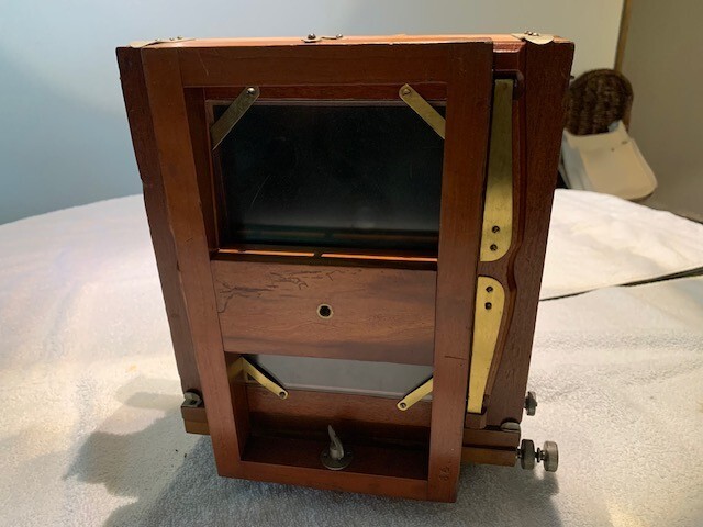 Antique field wooden wood folding camera large format | eBay