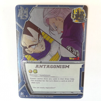 Dragonball Z Antagonism EV-046 Foil Destructive Fury Card DBZ Card | eBay