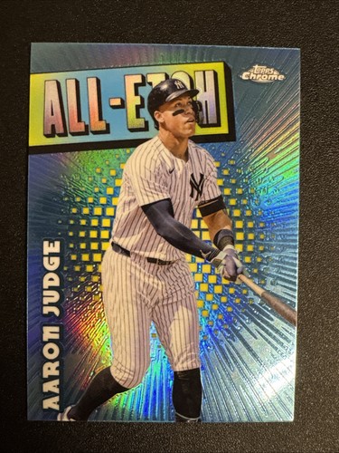 2025 Topps Chrome Aaron Judge All Etch Refractor #CAE-2 Yankees | eBay