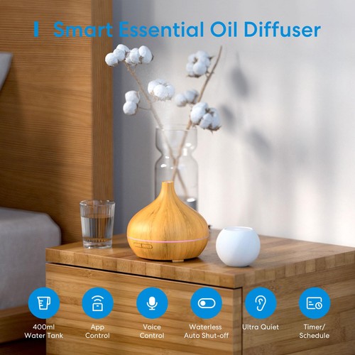 Smart WiFi Wireless Essential Oil Aromatherapy Ultrasonic Diffuser & Cool Mis... | eBay