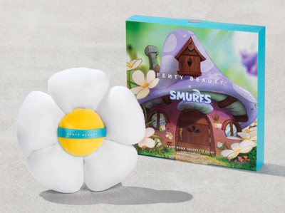 FENTY BEAUTY x Smurfs Large Fairy Bomb Smurfette Daisy Flower Shimmer ...
