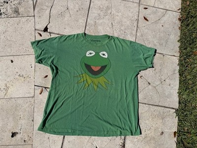Muppets Kermit The Frog Men’s XXL T Shirt Graphic Tee | eBay