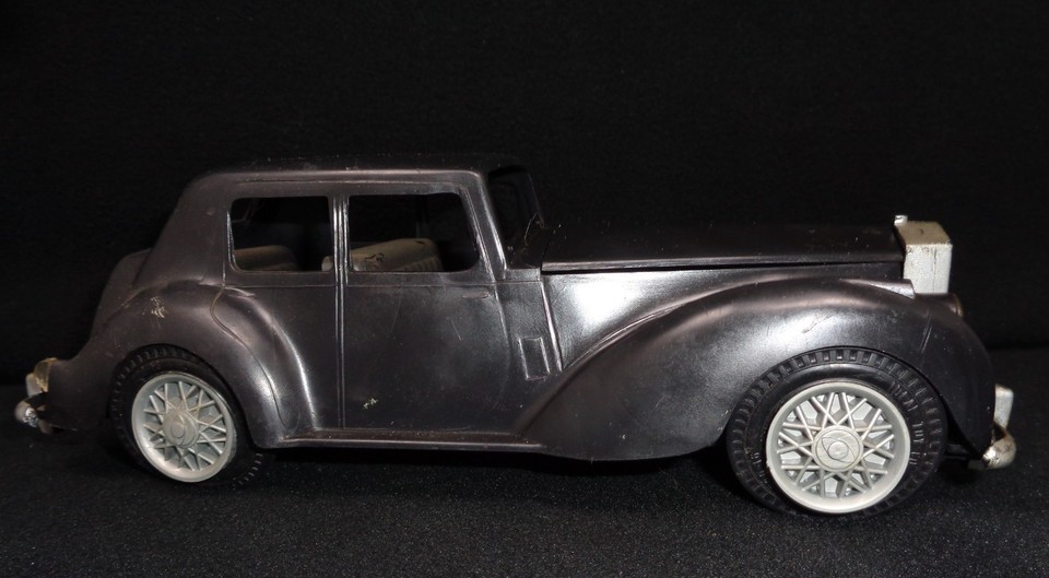 Vintage IDEAL Black Plastic Rolls Royce Mini Toy Car | eBay