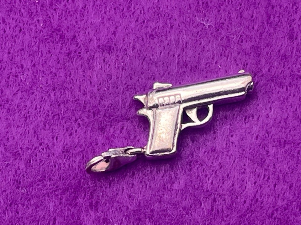 Thomas Sabo Silver Gun Charm | eBay UK
