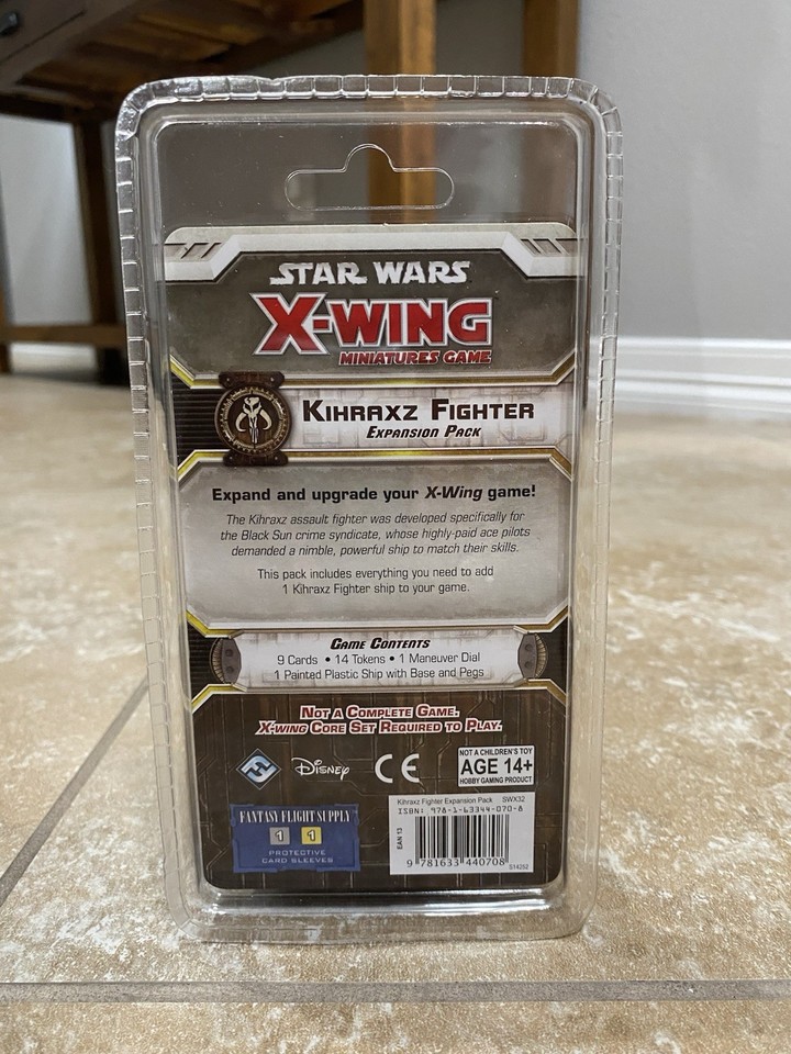 Star Wars X-Wing Miniatures Game: Kihraxz Fighter Expansion Pack NIB | eBay