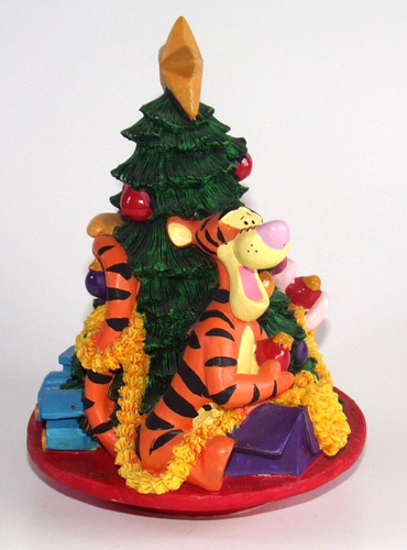 Disney Winnie the Pooh Trimming the Tree Tigger Piglet Candle Topper ...