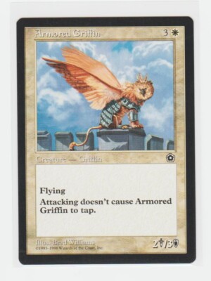 Magic the Gathering ~ MTG ~ 1x Armored Griffin ~ PORTAL II ~ M/NM | eBay