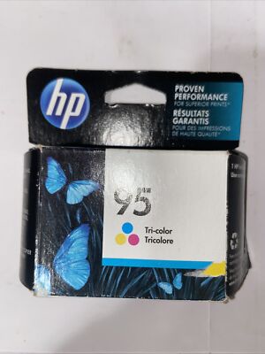 Genuine HP 95 Tri-color Original Ink Cartridge (C8766WN) Dec 2017 | eBay