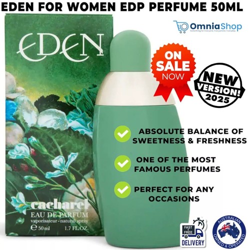 EDEN By Cacharel Eau De Parfum 50ml EDP Spray Womens Perfume 100% ...