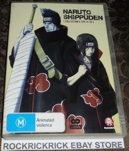 NARUTO SHIPPUDEN DVD COLLECTION 2: EPISODES 14-26 (2 DISC SET) REGION 4 ...