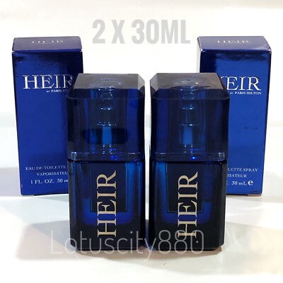 Paris Hilton HEIR 2 PIECES 30ml EDT Spray Mens Perfume …RARE | eBay