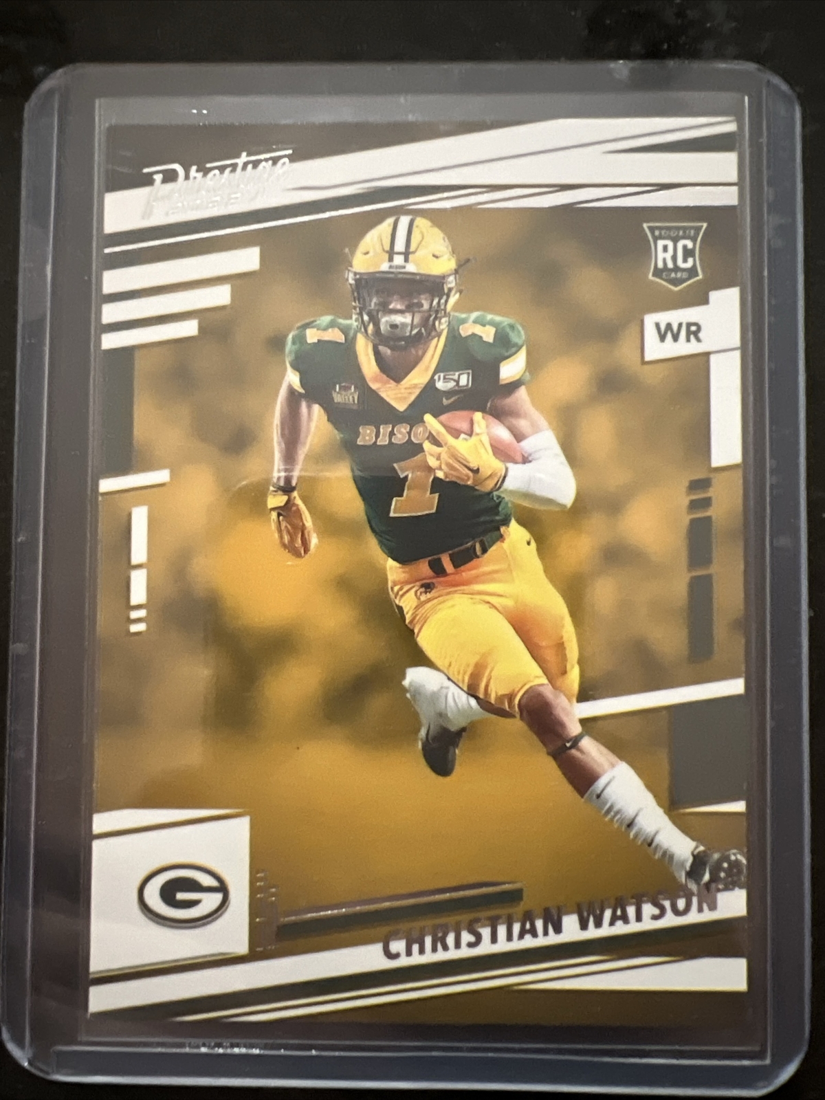 2022 Panini Prestige H2 NFL Christian Watson SP ROOKIE Card No. 399 ...