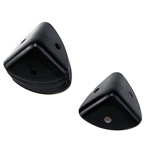 20Pcs Zinc Alloy Box Corner Protectors Black Metal Box Corner Edge ...