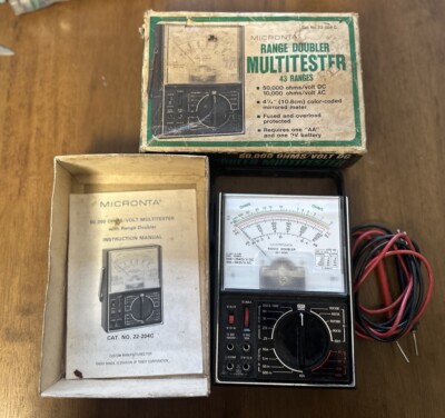 Multimeters - Micronta Digital Multimeter