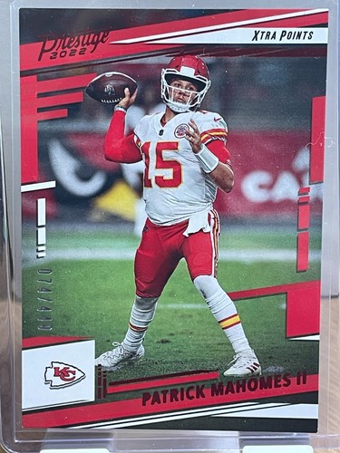 2022 Panini Prestige Red Extra Points Patrick Mahomes /449 #141 ...